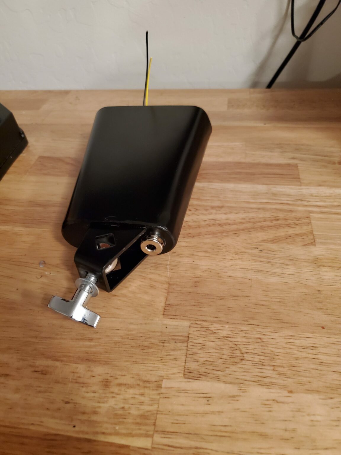 Converting an acoustic cowbell to an electronic cowbell. – Matt's Blog
